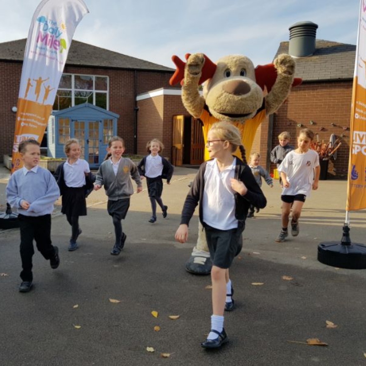Willingham Primary School - Daily Mile Launch!
