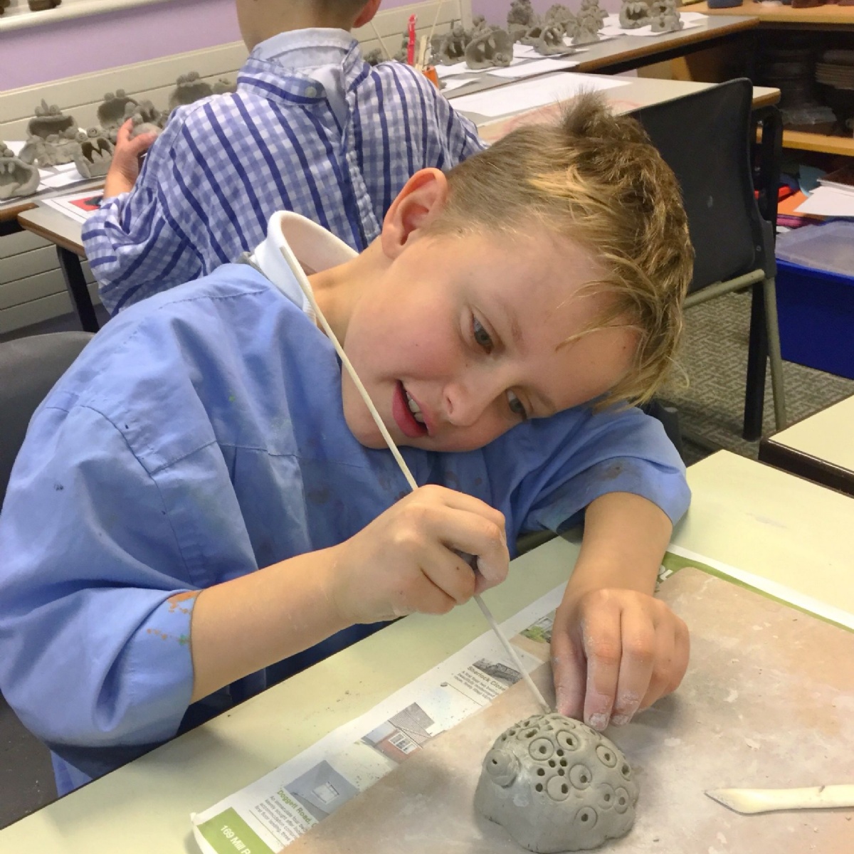 Willingham Primary School - Clay day in Years 3 & 4!